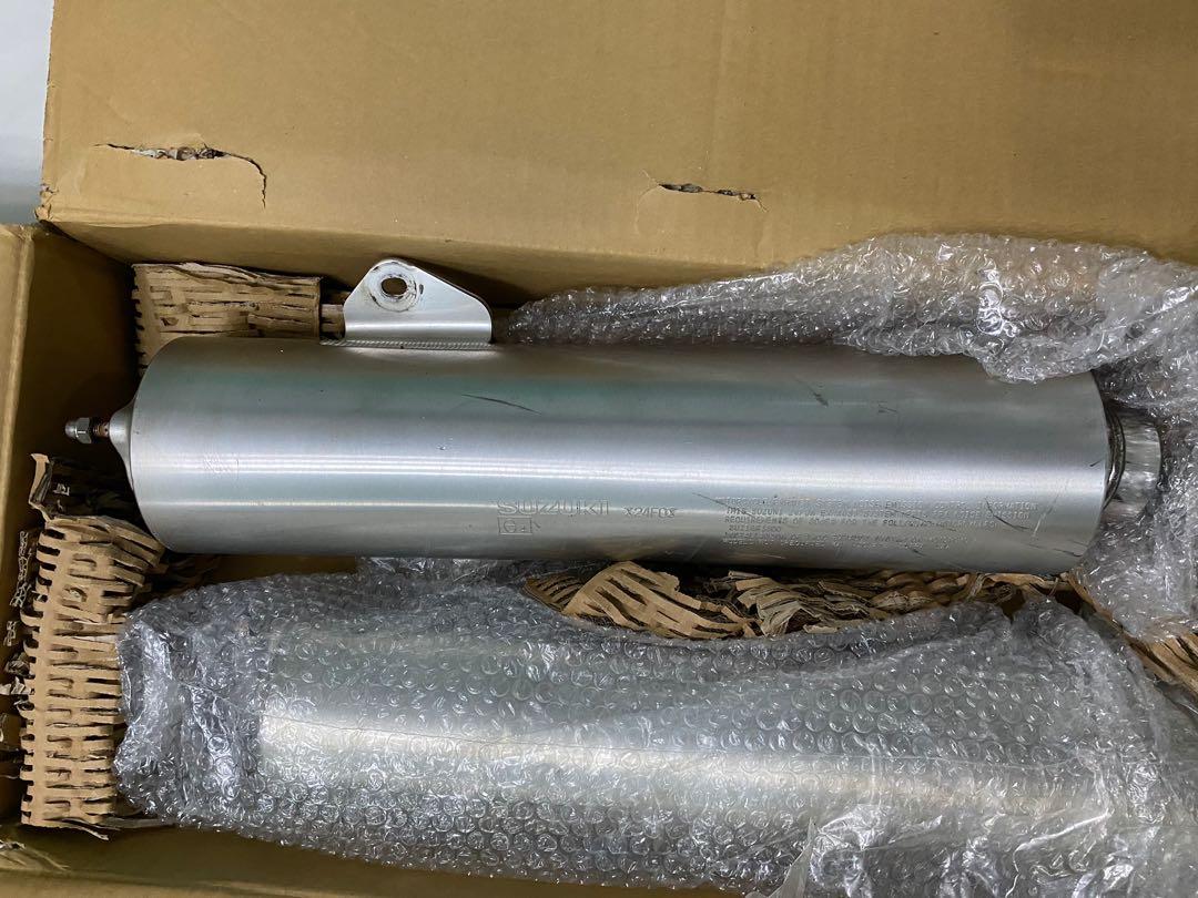 Hayabusa Gen 1 stock pipe, Motorcycles, Motorcycle Accessories on Carousell