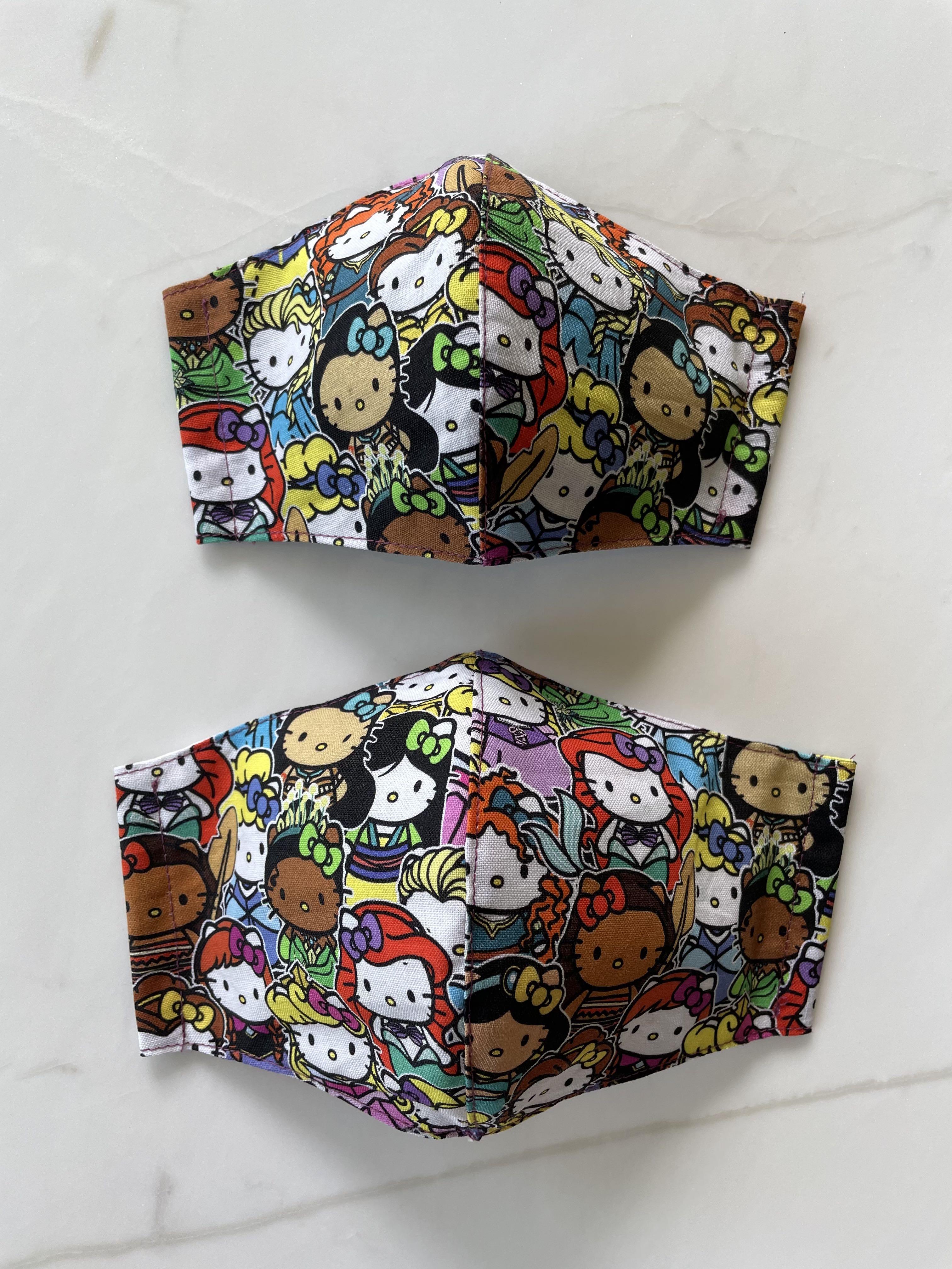 Hello Kitty Fabric Masks, Health & Nutrition, Face Masks & Face Shields ...