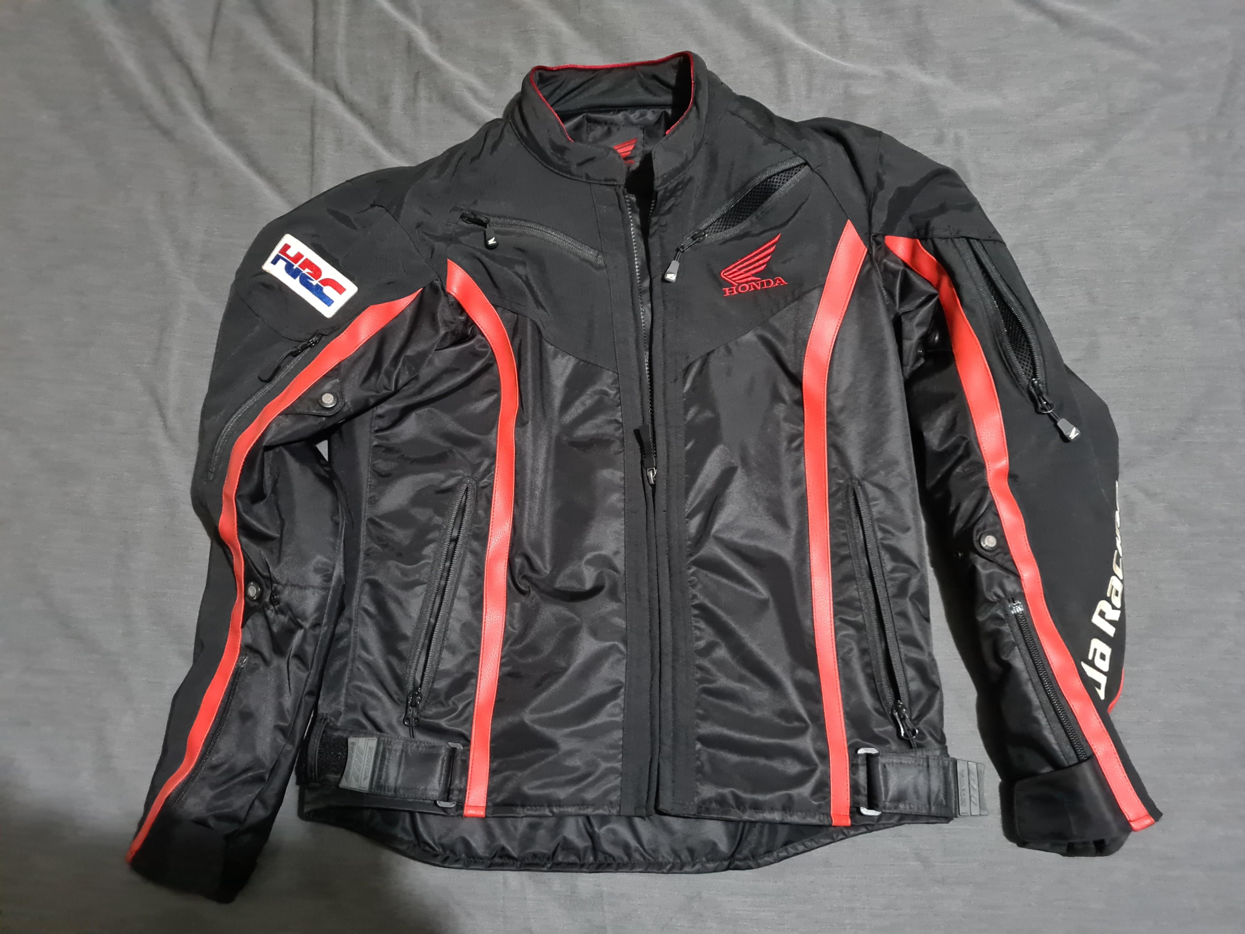 Honda HRC armoured Jacket, Men's Fashion, Coats, Jackets and Outerwear ...