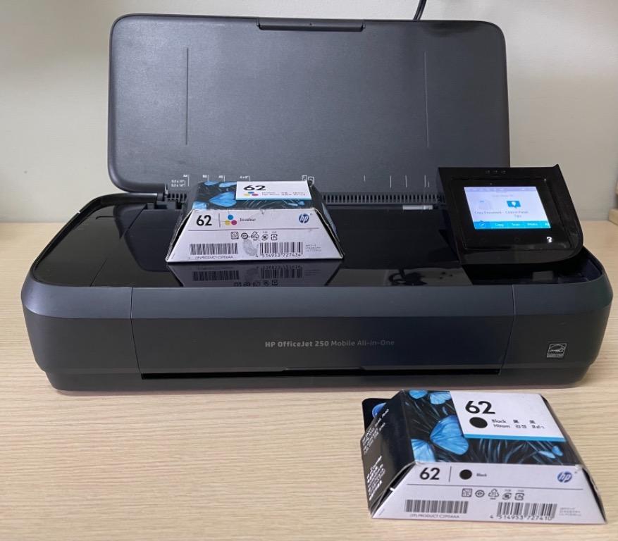 HP 250 Office Jet Printer with New Original Ink Catridges, Computers ...