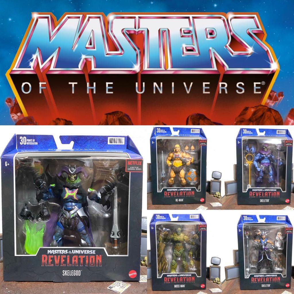 [In hand - Set of 5] Mattel Masters of the Universe Masterverse MOTU ...
