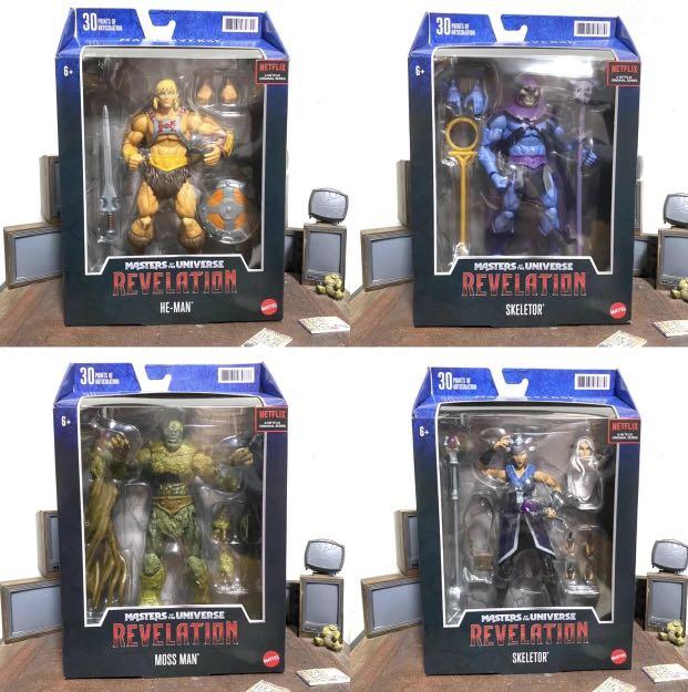 [In hand - Set of 5] Mattel Masters of the Universe Masterverse MOTU ...