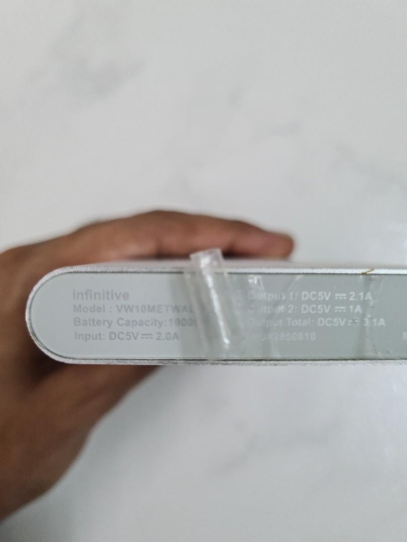 Infinitive 10,000 mAh Dual-Port Powerbank, Photography, Photography ...