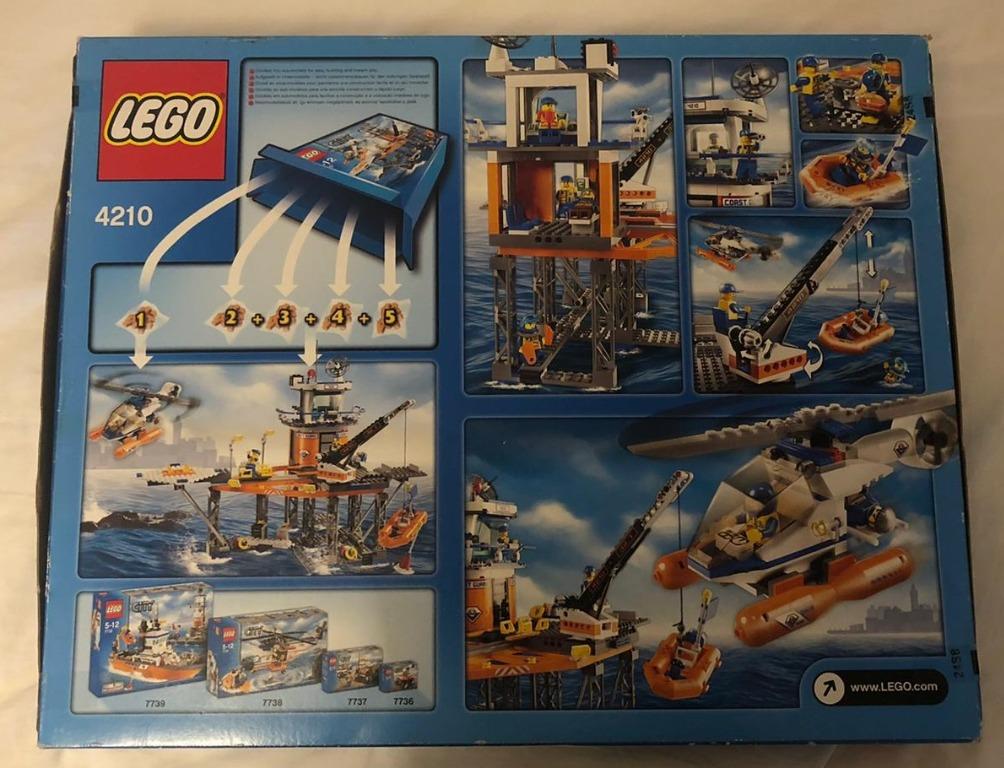 Lego - 4210 Coast Guard Platform, Hobbies & Toys, Toys & Games on Carousell