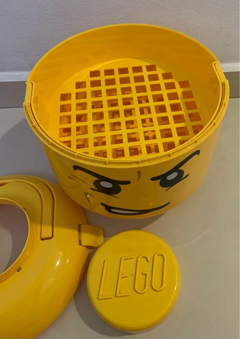 Lego head storage containers, Hobbies & Toys, Toys & Games on Carousell