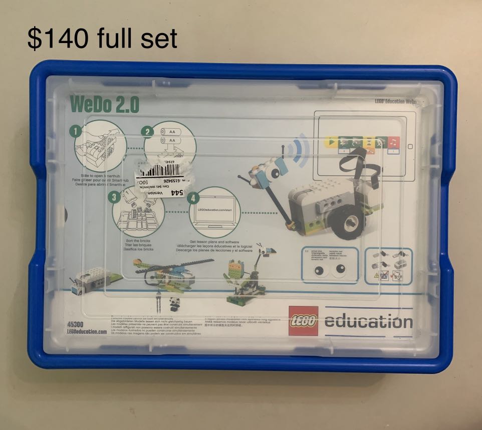 Lego WeDo 2.0 full kit, Hobbies & Toys, Toys & Games on Carousell