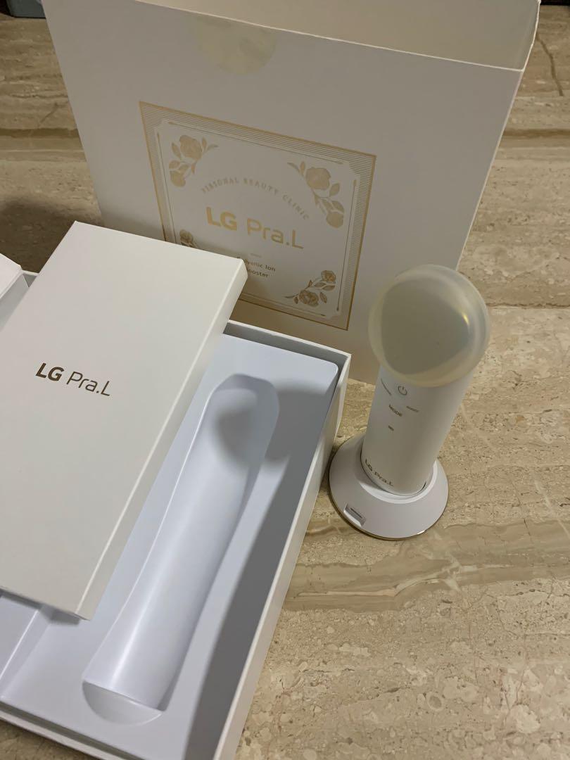 LG Pra.L galvanic Ion booster, Beauty & Personal Care, Face, Face Care on Carousell