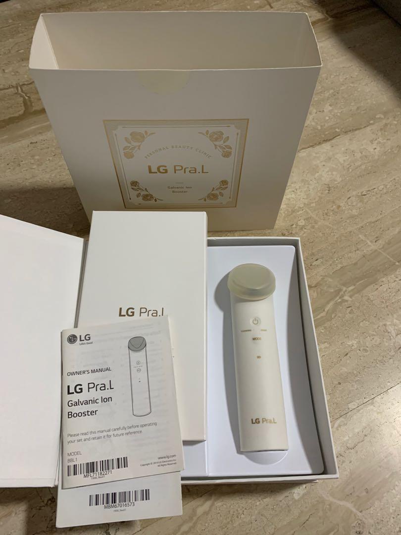 LG Pra.L galvanic Ion booster, Beauty & Personal Care, Face, Face Care on Carousell