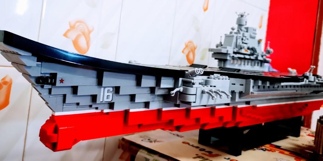 Liao Ning Aircraft Carrier bricks (LEGO compatible), Hobbies & Toys ...