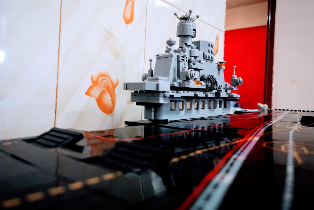Liao Ning Aircraft Carrier bricks (LEGO compatible), Hobbies & Toys ...