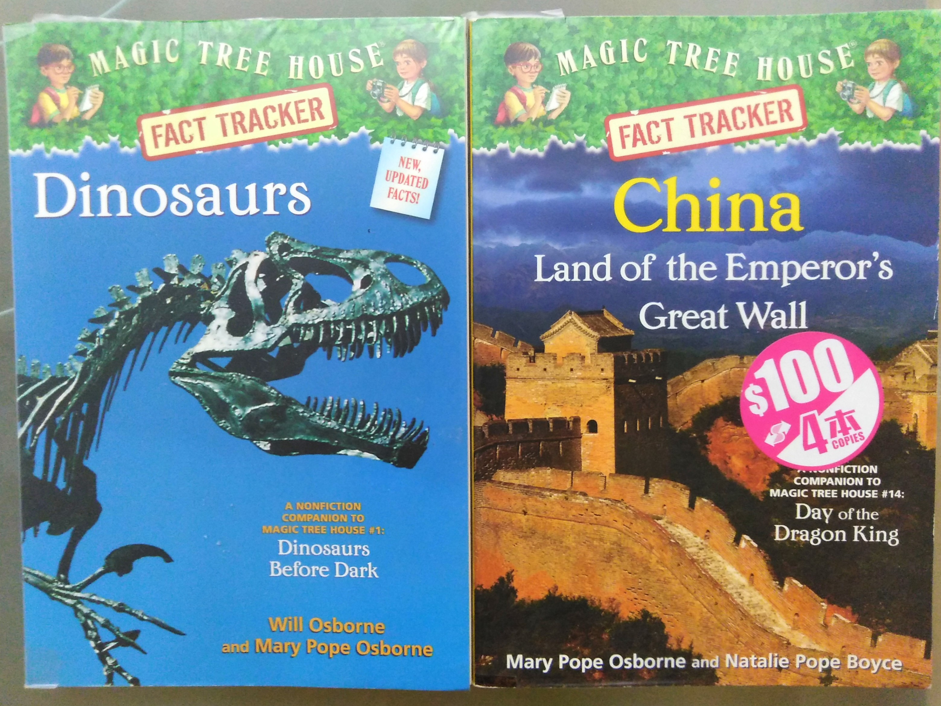 Magic Tree House Fact Tracker, 興趣及遊戲, 書本 & 文具, 小朋友書 - Carousell