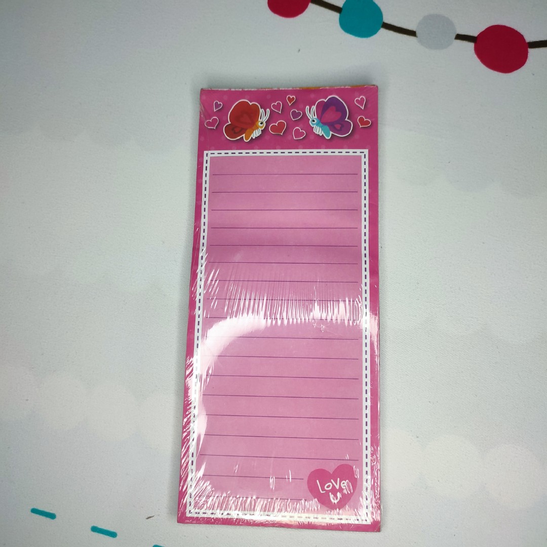SS: Magnetic Stationery Notepad, Hobbies & Toys, Stationary & Craft ...