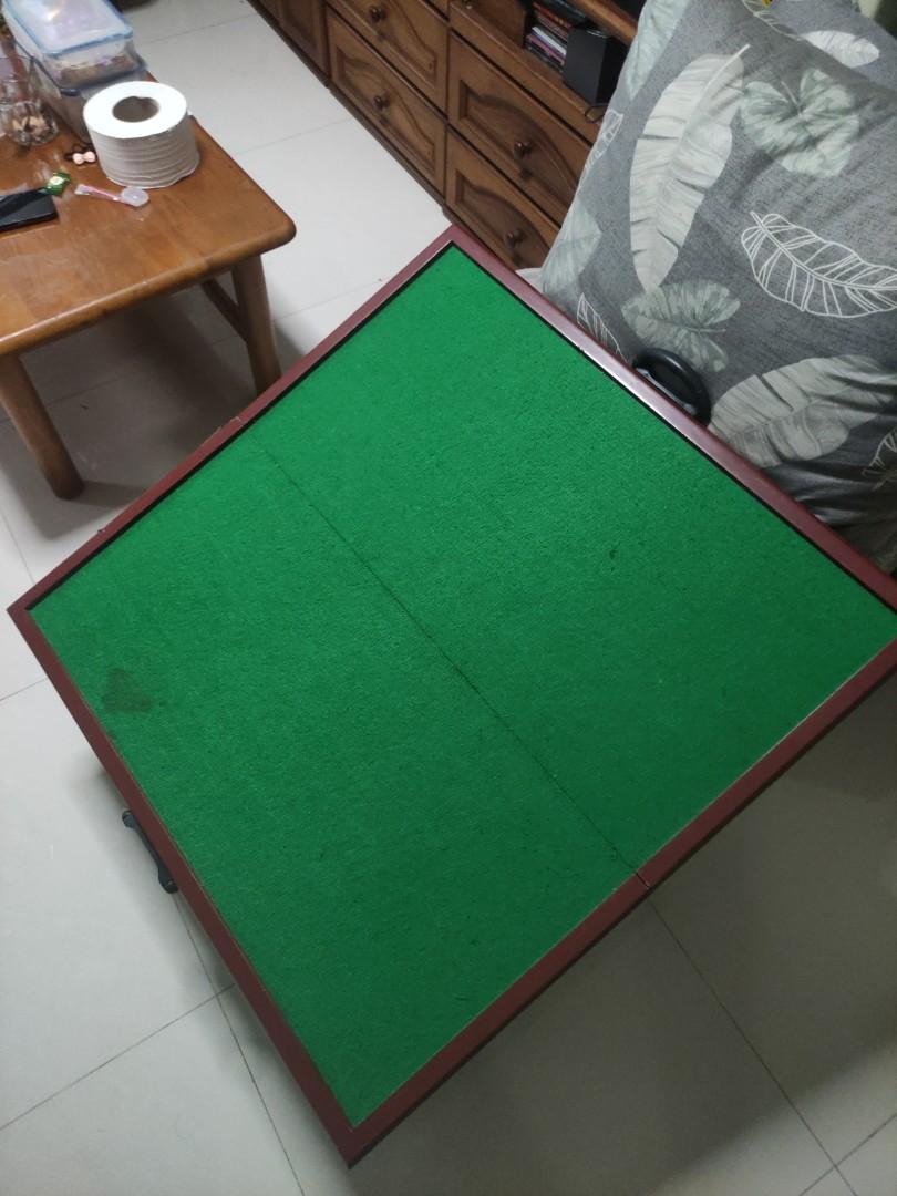 Mahjong table top foldable, Furniture & Home Living, Furniture, Tables ...