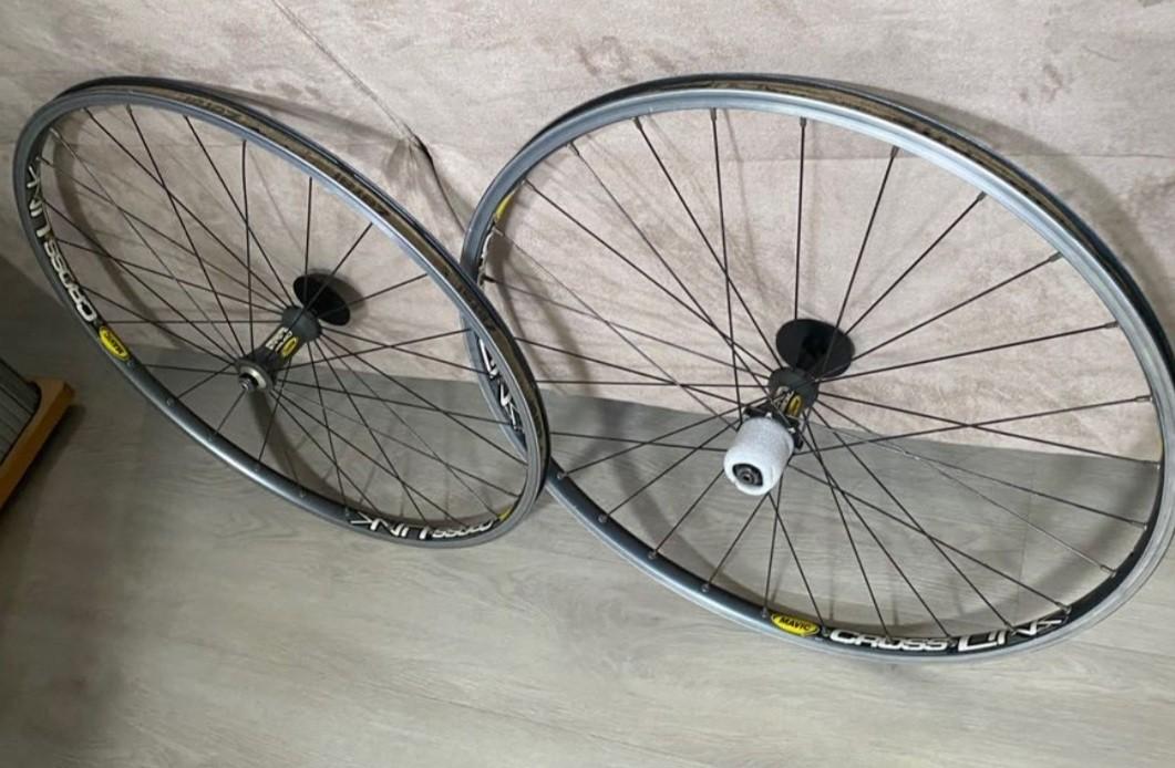 Mavic crosslink wheelset 26, Sports Equipment, Bicycles & Parts, Parts ...