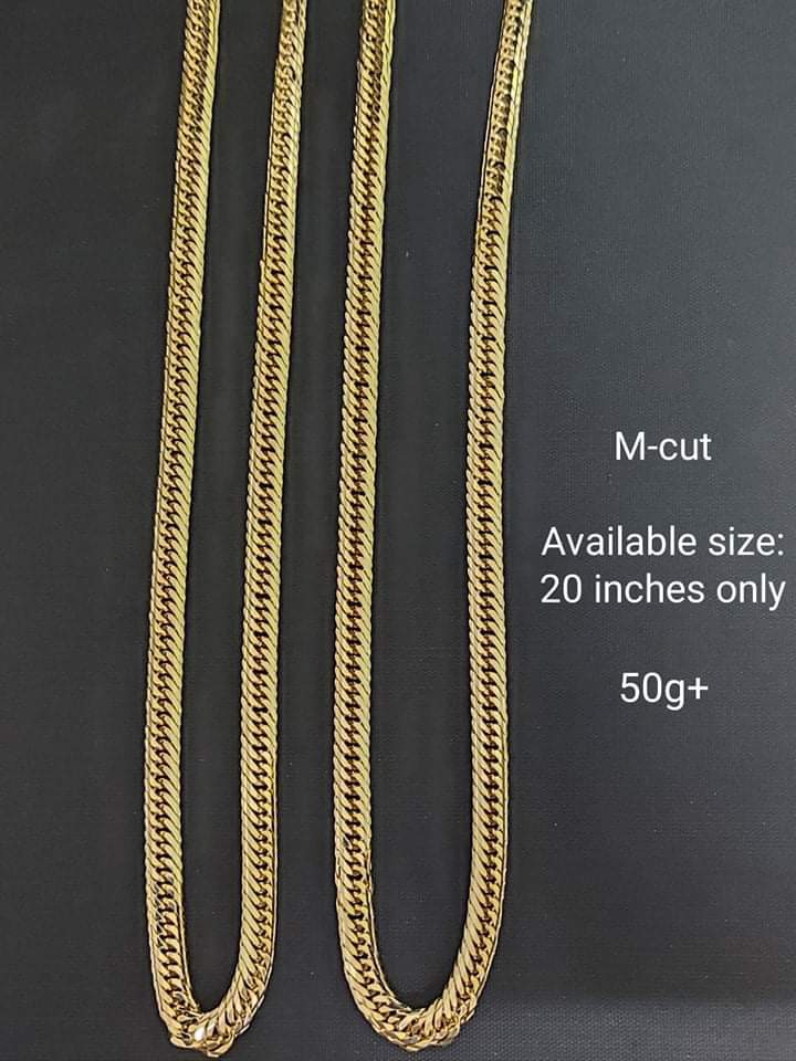 MCut Japan Gold 18k Necklace, Women's Fashion, Jewelry & Organizers ...