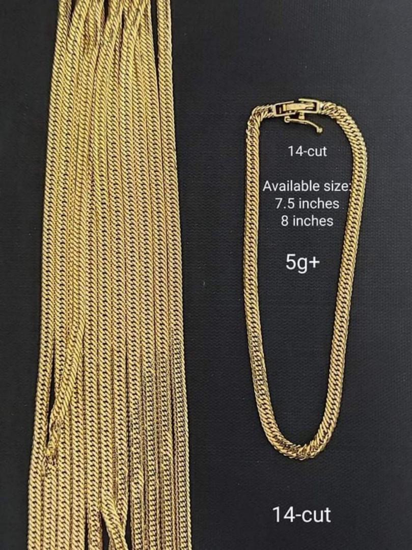 MCut Japan Gold 18k Necklace, Women's Fashion, Jewelry & Organizers ...