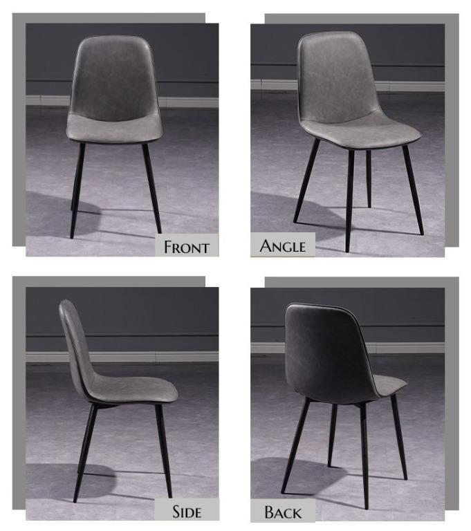 MICK Leather Aire Series - Modern Leather Aire Dining Chair, Furniture ...