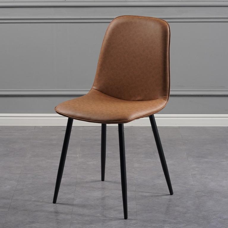 MICK Leather Aire Series - Modern Leather Aire Dining Chair, Furniture ...