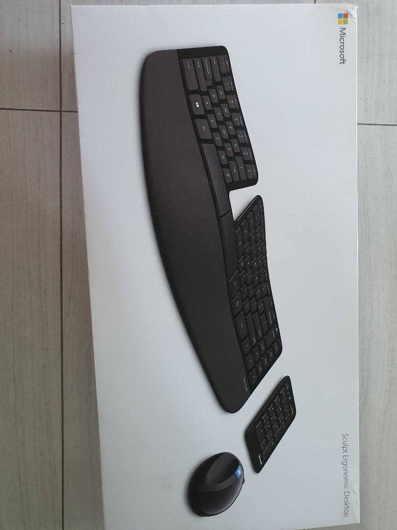 Microsoft Sculpt Ergonomic Keyboard and Mouse Set with Receipt ...