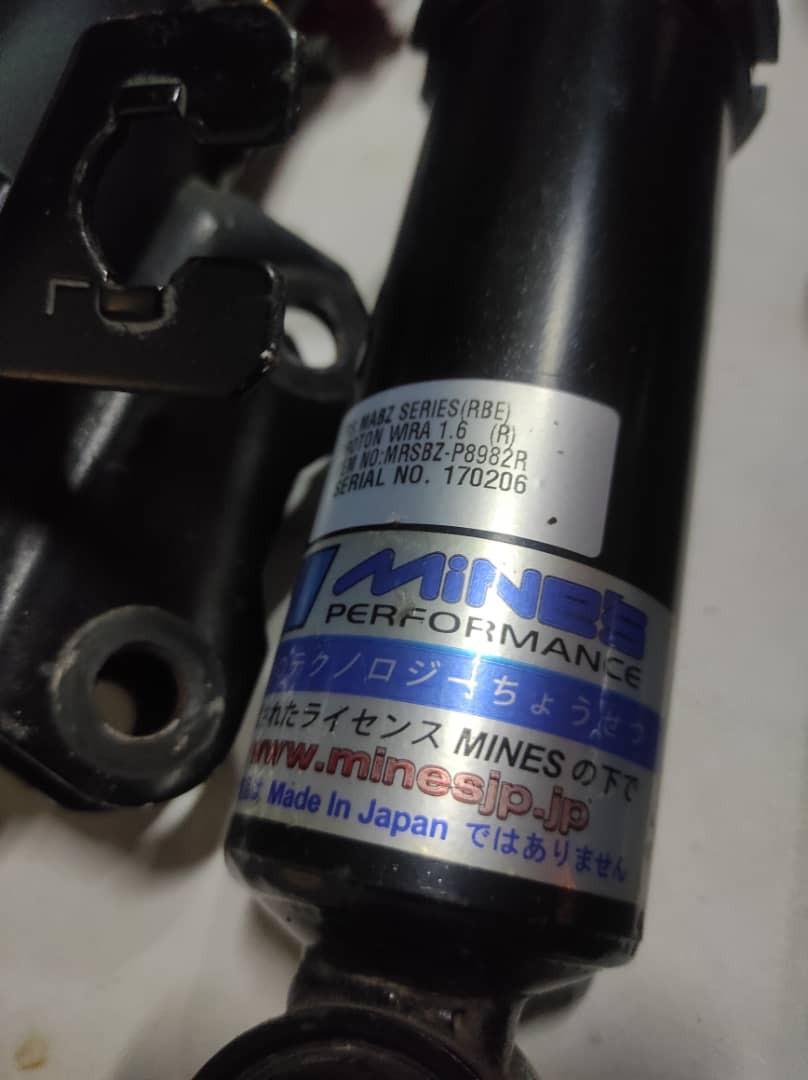 MINES PERFORMANCE ADJUSTABLE (SPRING RATE), Auto Accessories on Carousell