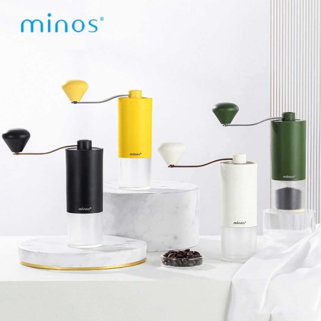 特價* Minos HG92 咖啡手搖磨豆機 Coffee Grinder, 家庭電器, 廚房電器, 咖啡機及咖啡壺 - Carousell