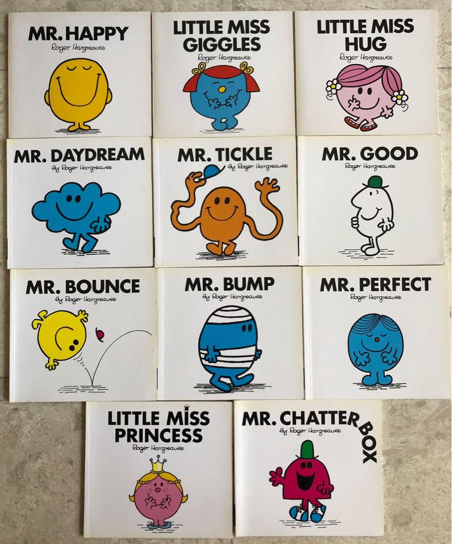 Mr. Men & Little Miss Mini Story Books (11 titles), Hobbies & Toys ...