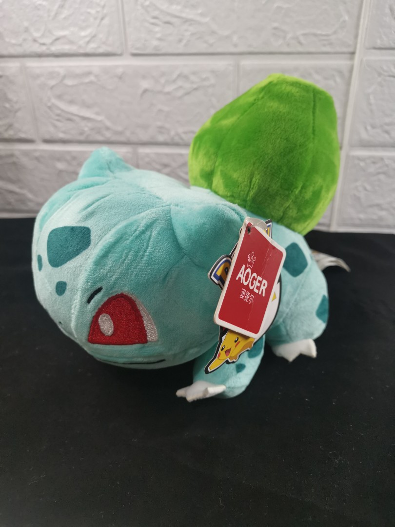 Official Licensed Pokemon Bulbasaur Plush AOGER Doll Toy Authentic 3.5 ...