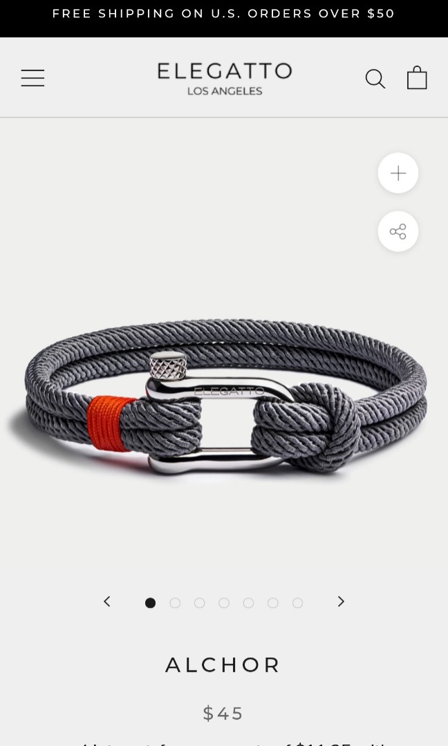 Original Elegatto bracelet, Men's Fashion, Watches & Accessories ...