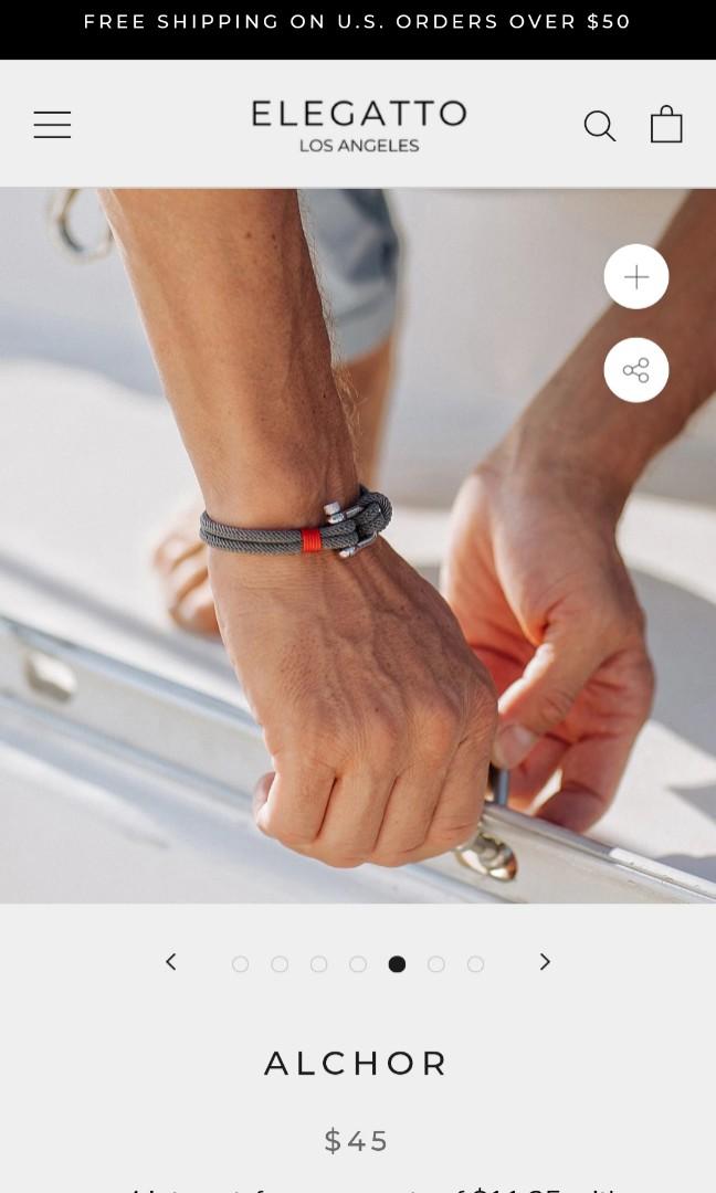 Original Elegatto bracelet, Men's Fashion, Watches & Accessories ...