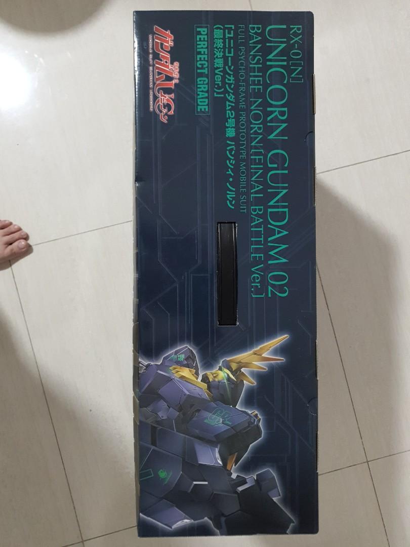 P-Bandai PG 1/60 Banshee Final battle (gundam), Hobbies & Toys, Toys ...