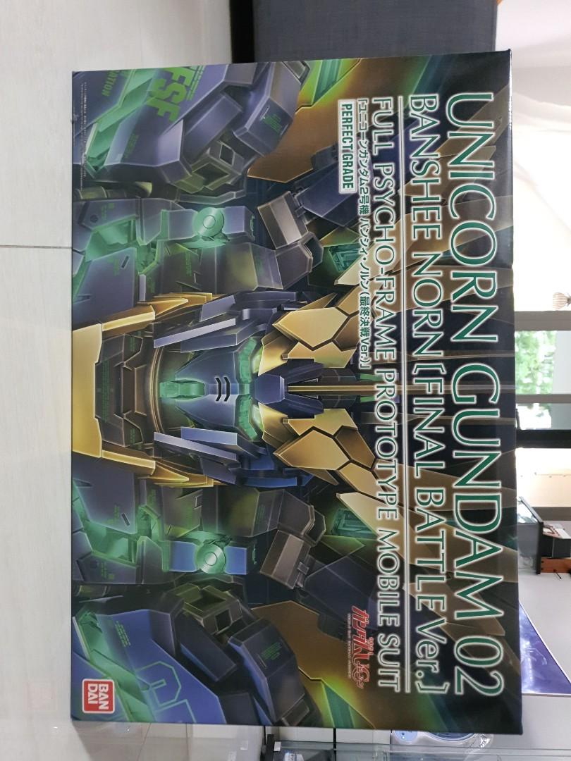 P-Bandai PG 1/60 Banshee Final battle (gundam), Hobbies & Toys, Toys ...