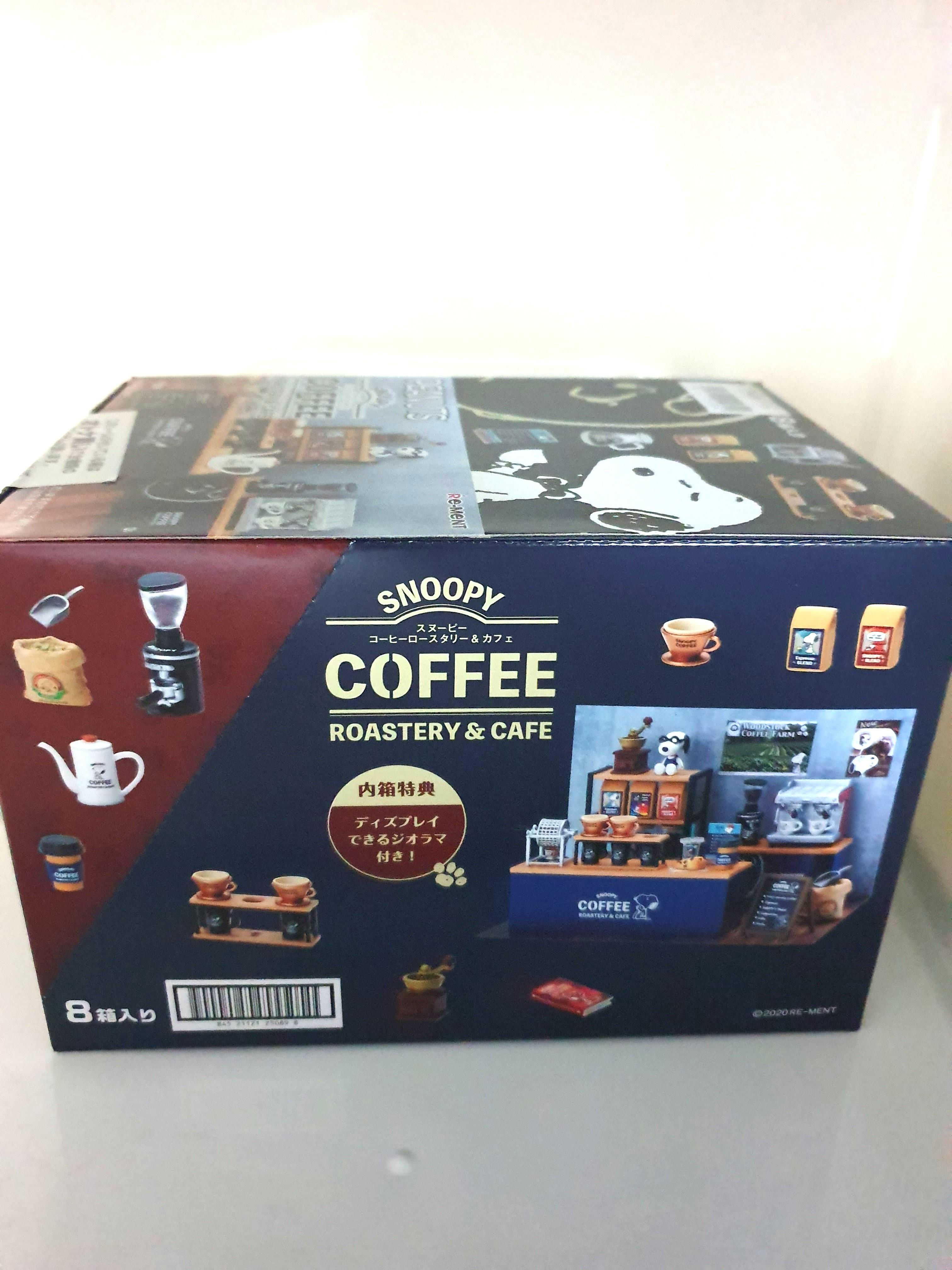 Peanuts Snoopy Coffee Roastery and Café REMENT Complete Box Set ...