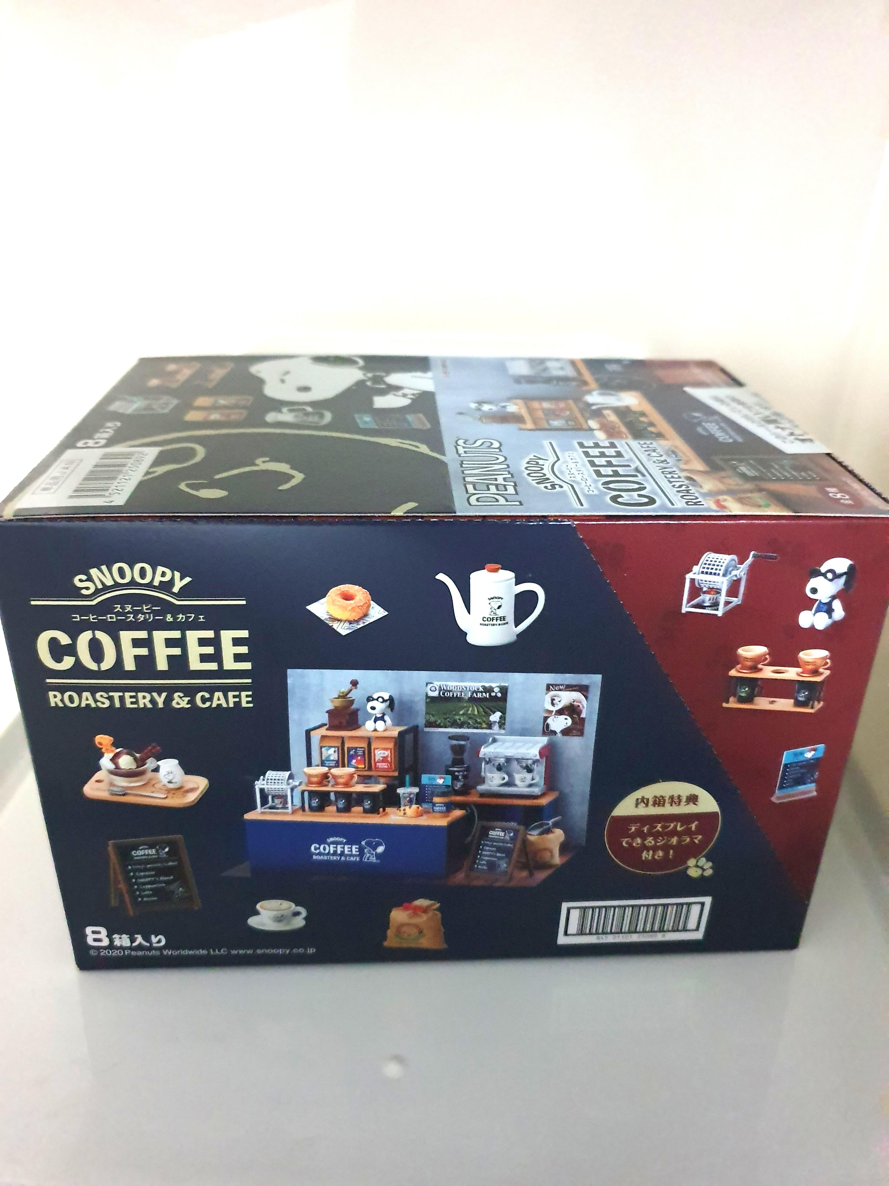 Peanuts Snoopy Coffee Roastery and Café REMENT Complete Box Set ...
