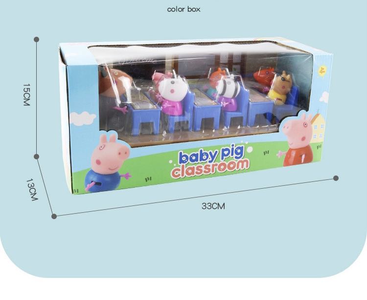 Peppa Pig - Classroom sets with 15 figurines, Hobbies & Toys, Toys ...