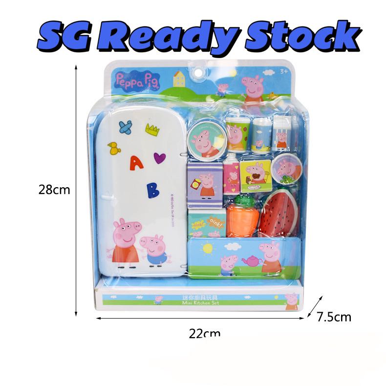 Peppa Pig - Mini Kitchen Set ( refrigerator ) on Carousell