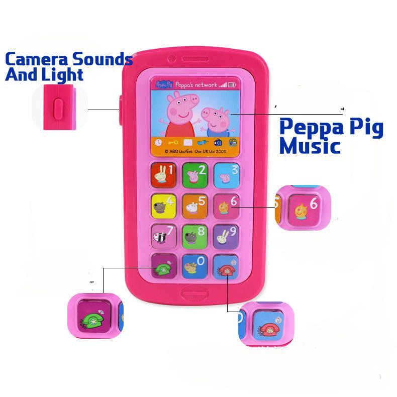 Peppa Pig - Mobile phone (music and light), Hobbies & Toys, Toys ...