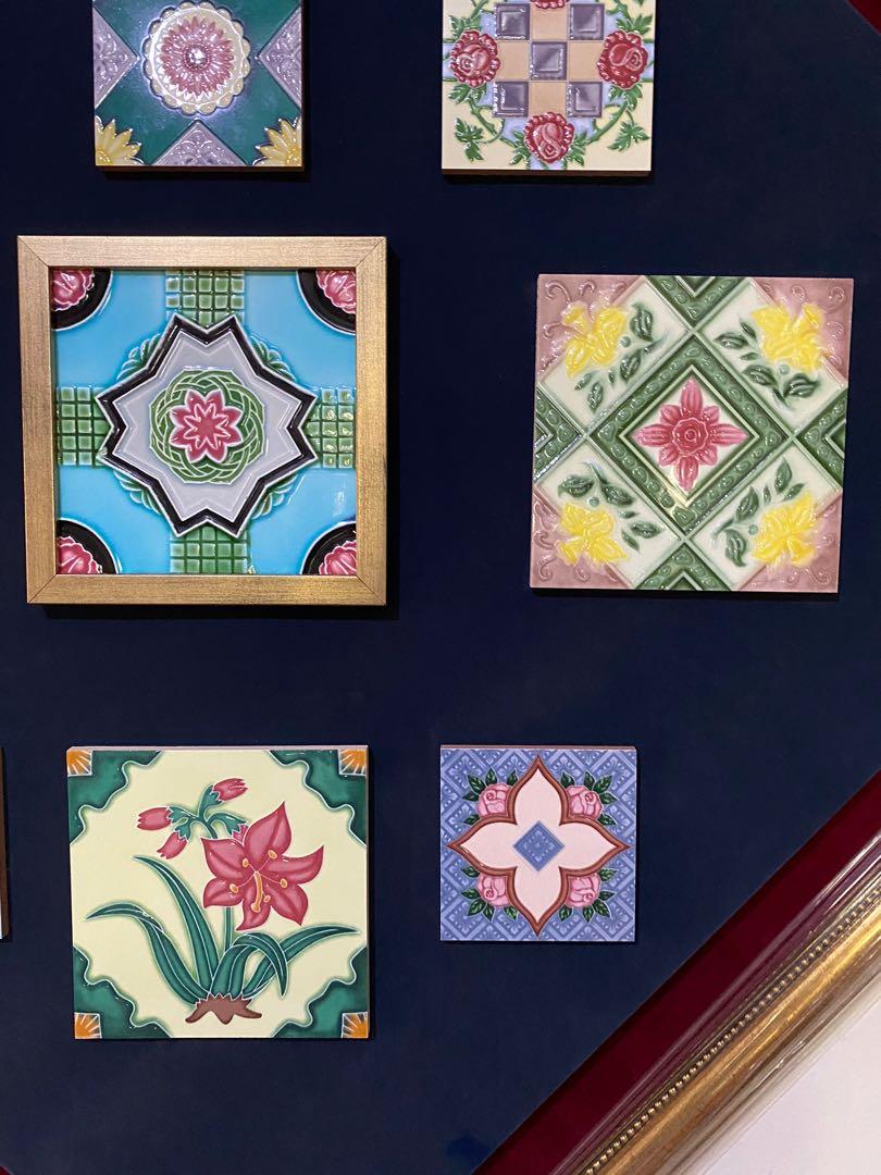 Peranakan Tiles for wall, Furniture & Home Living, Home Decor, Frames ...