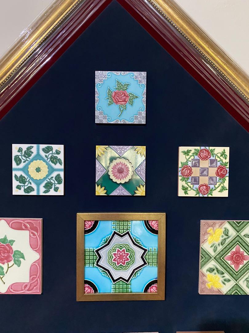 Peranakan Tiles for wall, Furniture & Home Living, Home Decor, Frames ...
