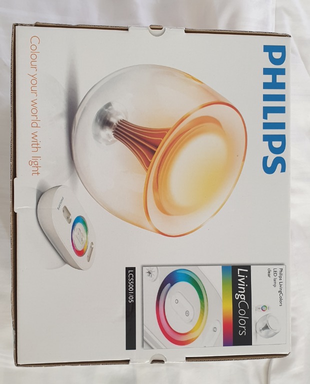 Philips LivingColors LED lamp clear, Furniture & Home Living, Lighting ...