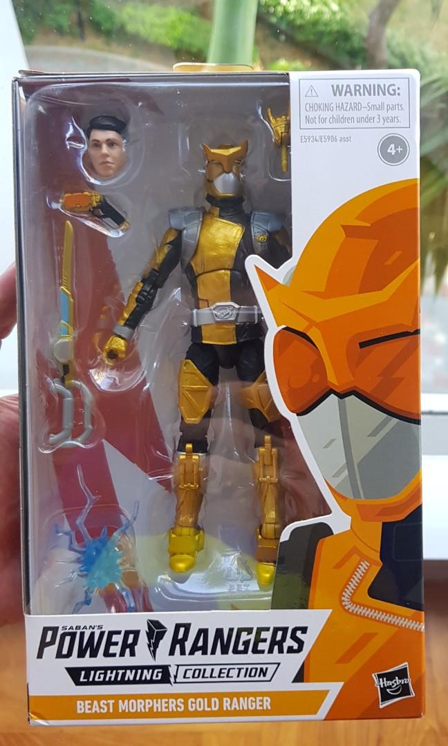 Power Rangers Lightning Collection - Beast Morphers Gold Ranger ...