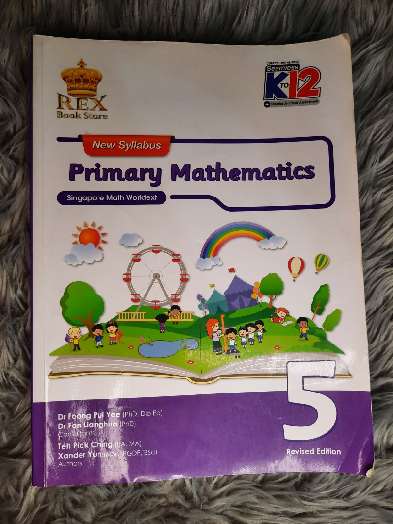 Primary Mathematics grade 5 book, Hobbies & Toys, Books & Magazines ...