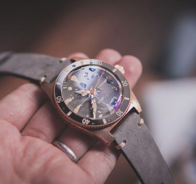 Proxima Vintage 65 CUSN8 Bronze Automatic Dive Watch, Men's Fashion ...