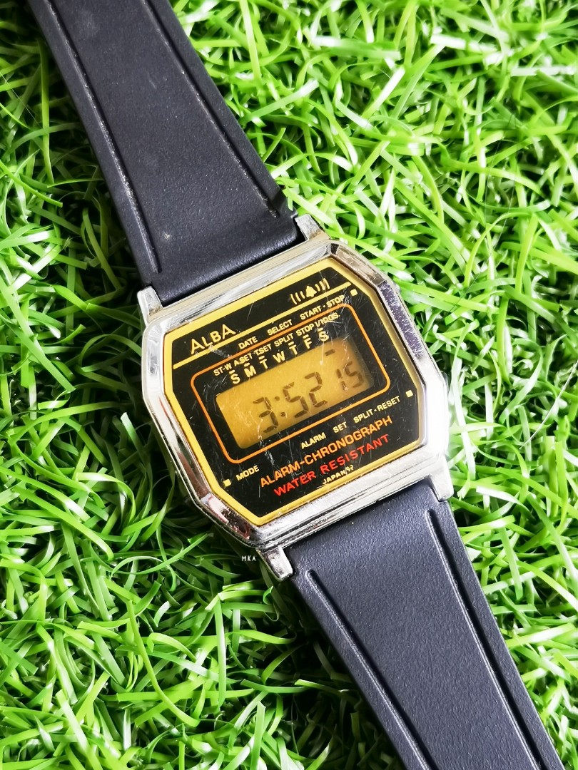 Rare Vintage Alba digital Y799, Men's Fashion, Watches & Accessories ...
