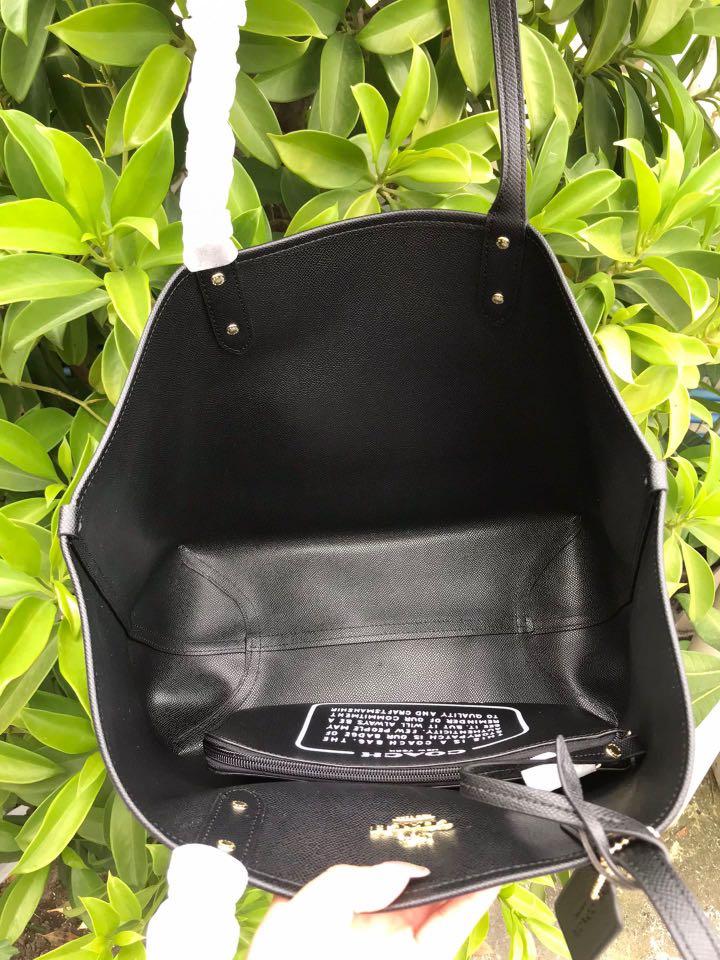 original coach 36658 reversible dark brown totes, Luxury, Bags ...