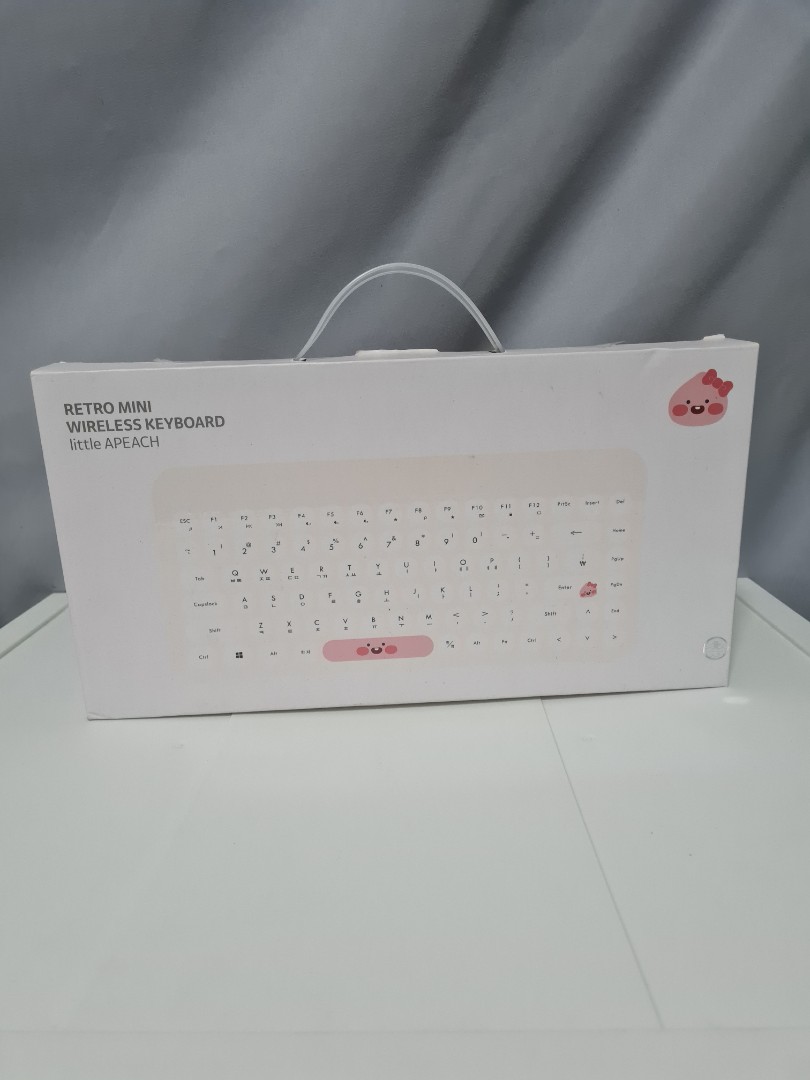 RETRO MINI WIRELESS KEYBOARD little APEACH (Product of Korea ...