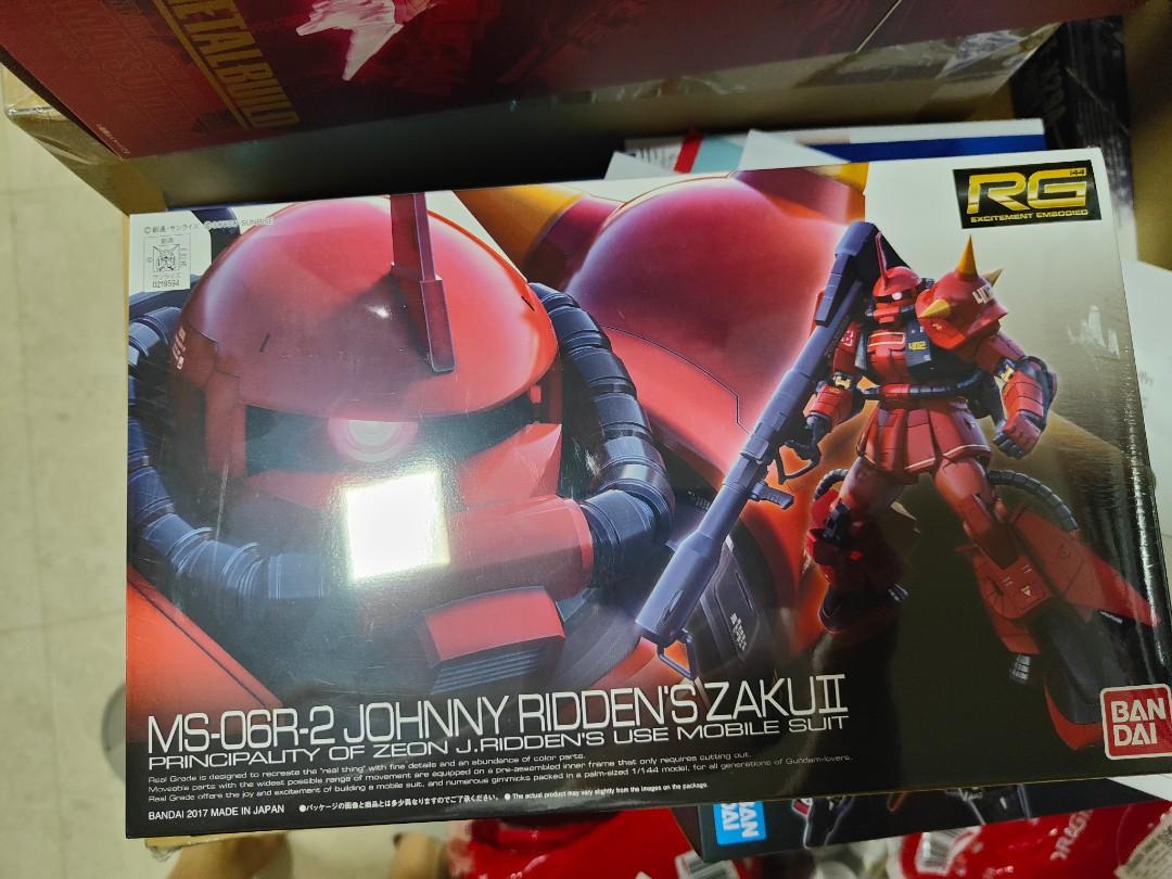 RG Johnny Ridden Zaku 2 RG Gundam, Hobbies & Toys, Toys & Games on ...