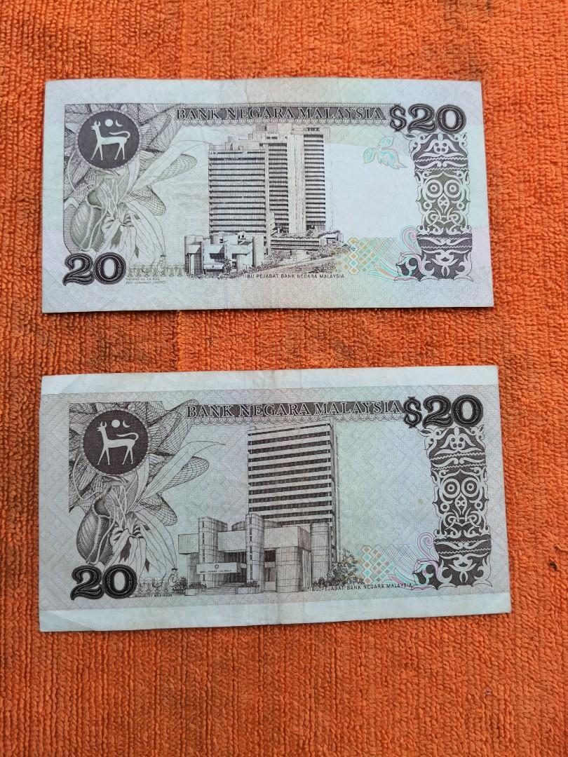 RM20 Old notes (1982 - 1984), Hobbies & Toys, Collectibles ...