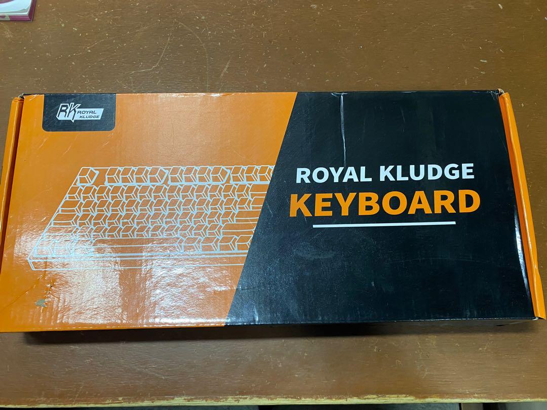 Royal Kludge RK987 Mechanical Keyboard (White), Computers & Tech, Parts ...