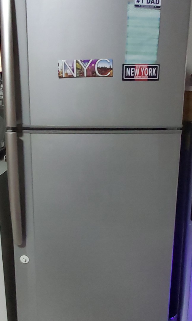 Sharp 2-door refrigerator. 10 cubic feet., TV & Home Appliances ...