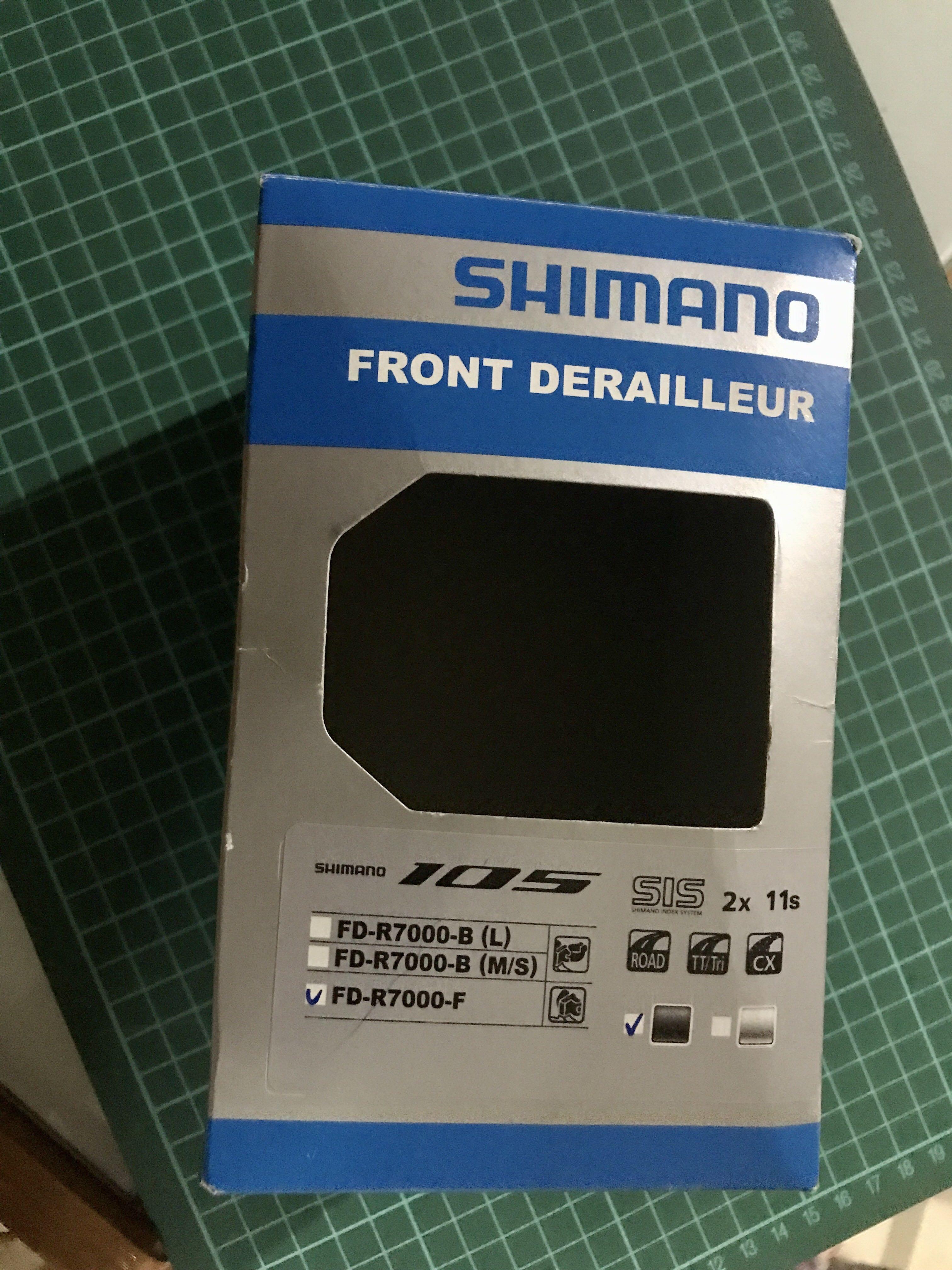 Shimano 105 groupset (partial) (5800 SHIFTER BRAKE LEVER R7000 RD FD ...